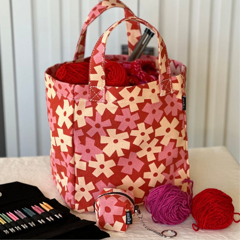 MAIKA Knitting Project Bags & Totes | Carryall & Lunch Totes