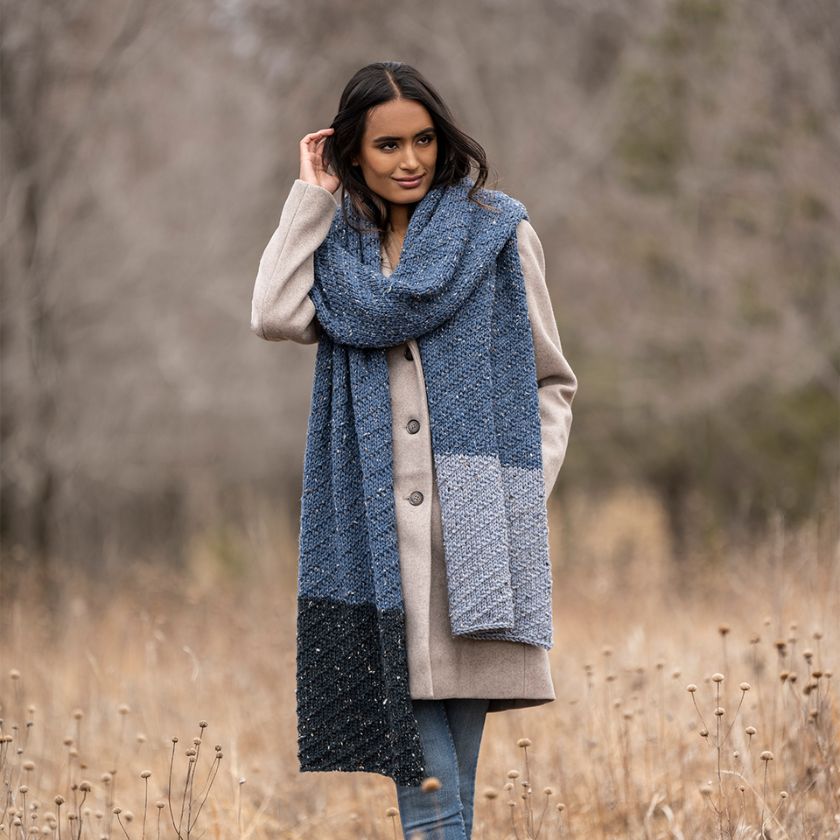 Madison Wrap Knitting Project | Knit Kits for Beginners