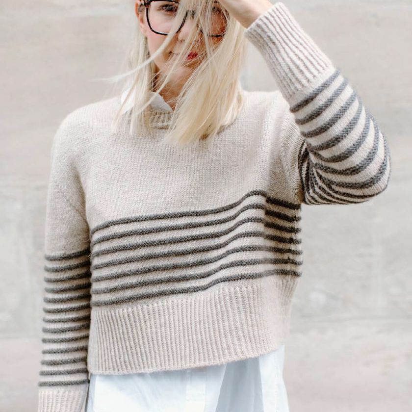 Milano Sweater Knit Kit Pattern Download | Digital Knitting Pattern