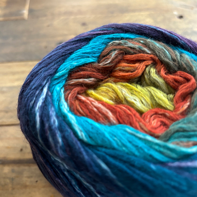 Cumulus Rainbow - The Dizzy Knitter