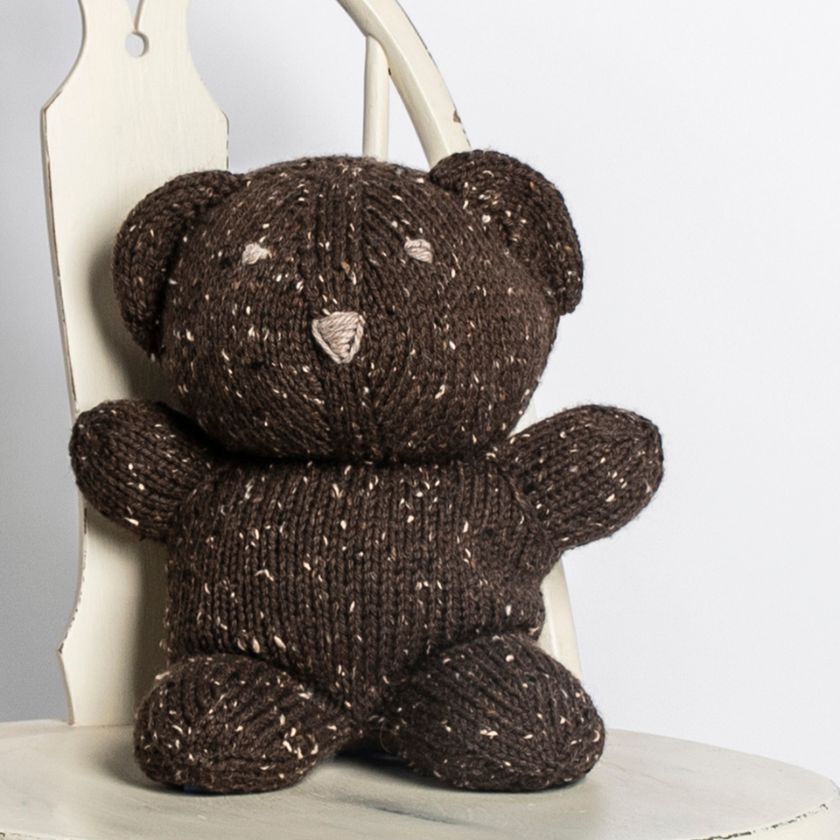 Bibbo Bear - The Dizzy Knitter
