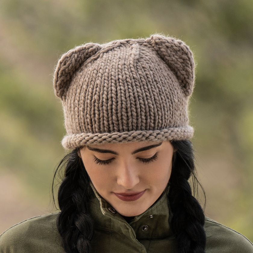 Bibbo Cap Knitting Kit | Bibbo Bear Knitting Project